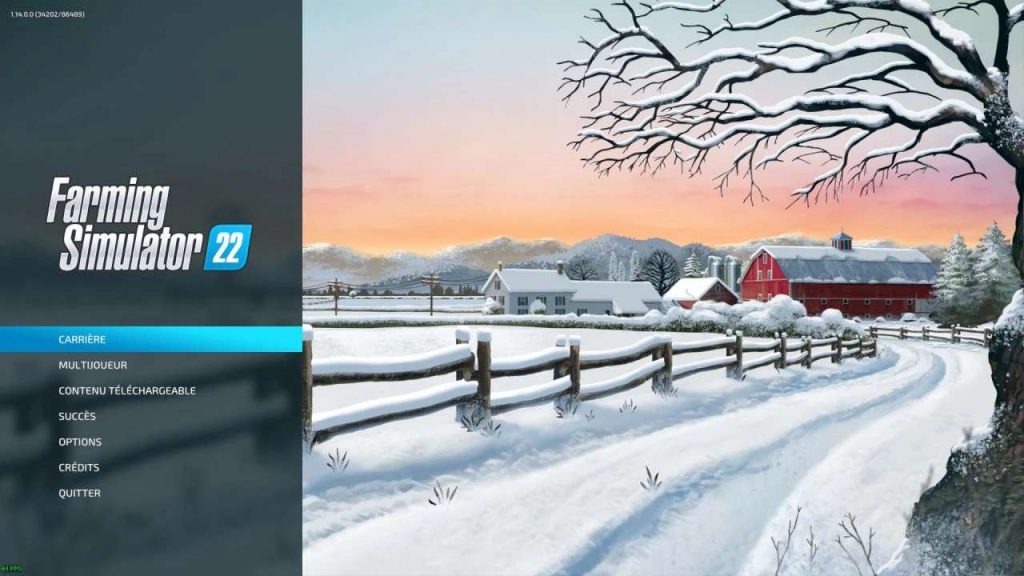 Menu d'accueil FS22 Musique Zen Bar v1.0.0.0 Mod | FS25 Mods / FS22 Mods