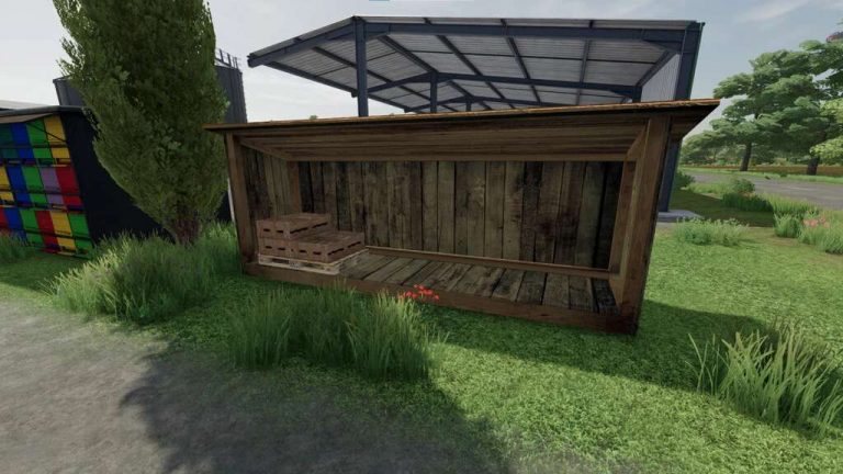 Cabane à miel en bois FS22 v1.0.0.0 Mod | FS25 Mods / FS22 Mods