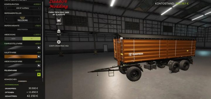 Farming Simulator 25 Remorque Mods - FS25 Remorque