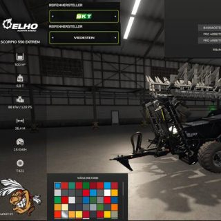 FS25 Scorpion 550 Elho TH01 V1.0.0.0 Mod | FS25 Mods / FS22 Mods