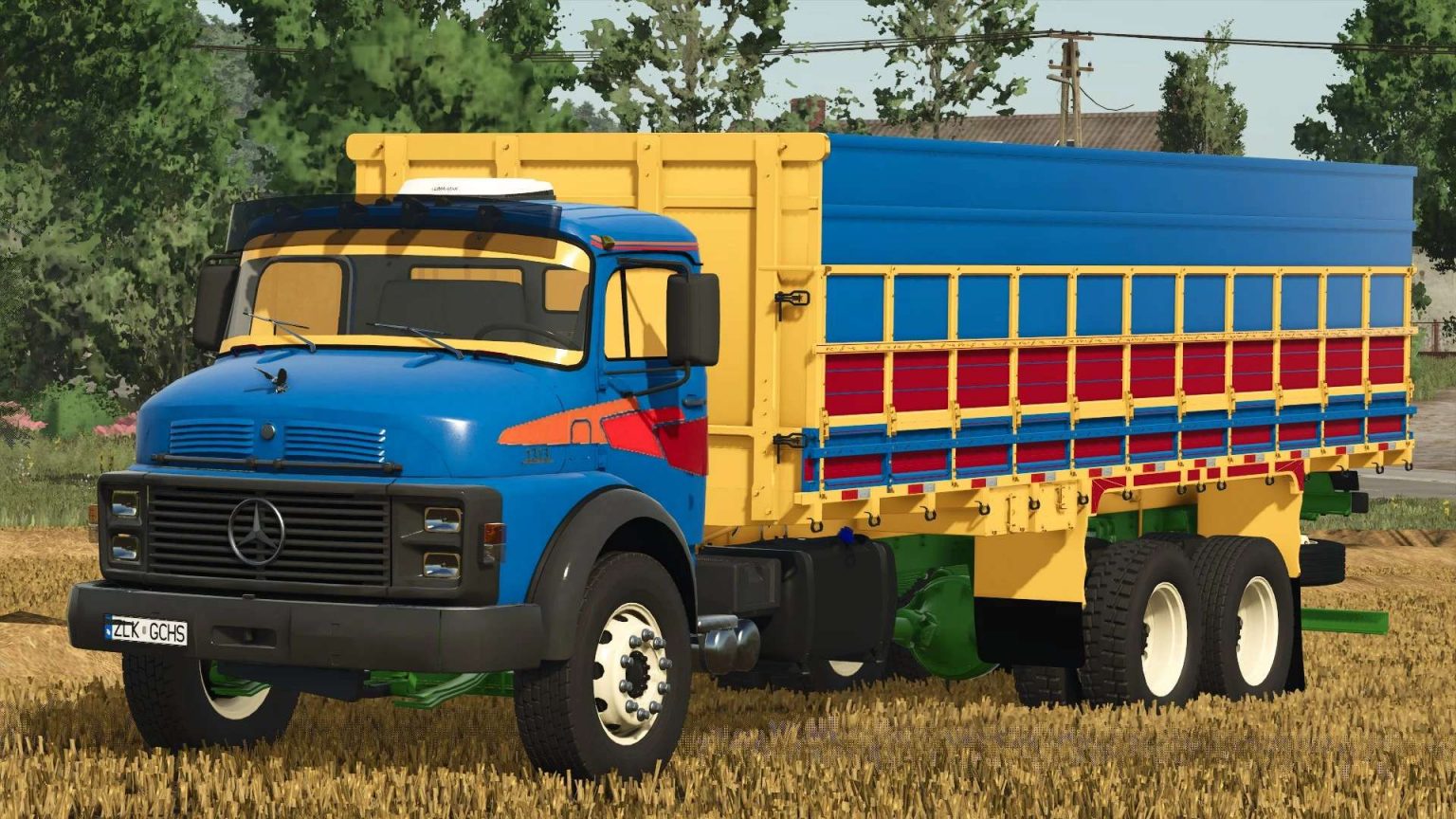 FS25 Camion Mercedes Benz 1313 v1.0.0.0 Mod | FS25 Mods / FS22 Mods
