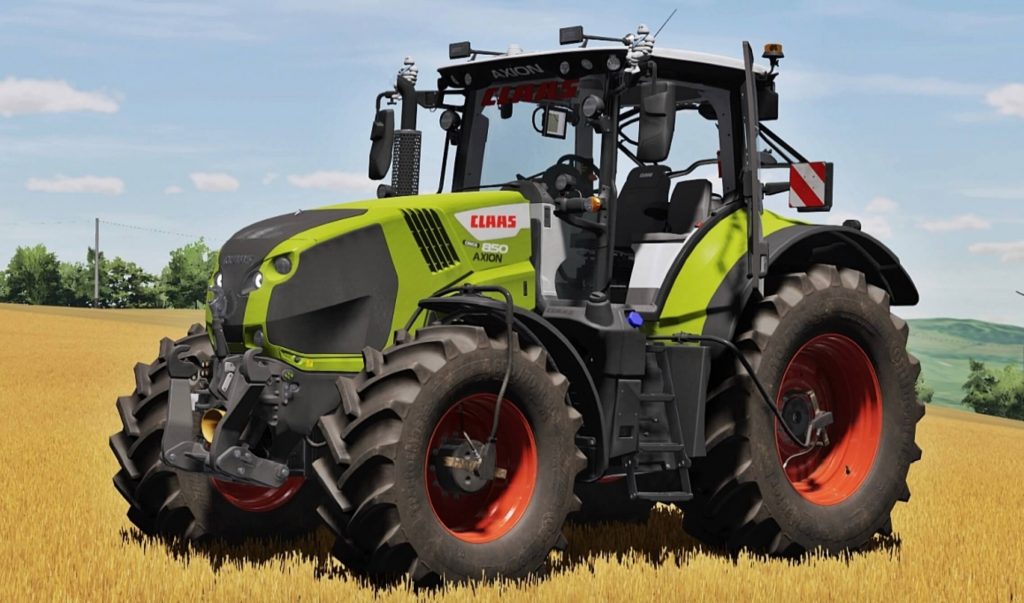 FS25 Claas Axion Série 800 v1.0.0.0 Mod | FS25 Mods / FS22 Mods