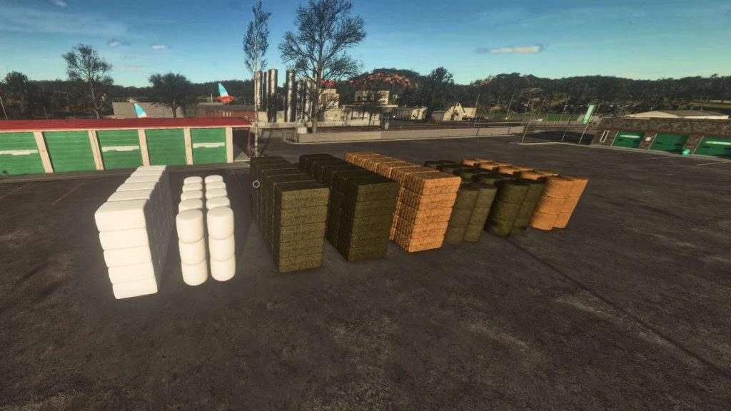 FS25 Grande pile de balles carrées ou rondes achetables v1.0.0.0 Mod ...