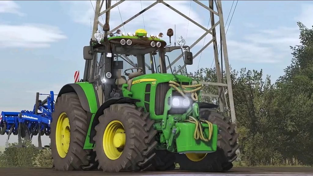 FS25 John Deere 7530/7430 Premium v1.0.0.0 Mod | FS25 Mods / FS22 Mods