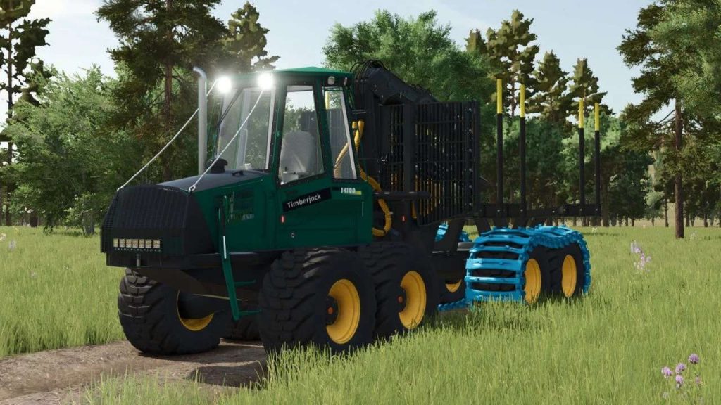 FS25 Timberjack 1410D v1.0.0.1 Mod | FS25 Mods / FS22 Mods