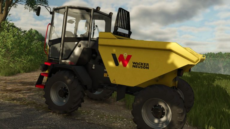 FS25 WACKER NEUSON DV100 v1.0.0.0 Mod | FS25 Mods / FS22 Mods