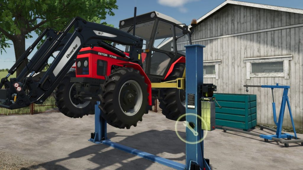 FS25 Atelier avec option levage V1.0.0.0 Mod | FS25 Mods / FS22 Mods