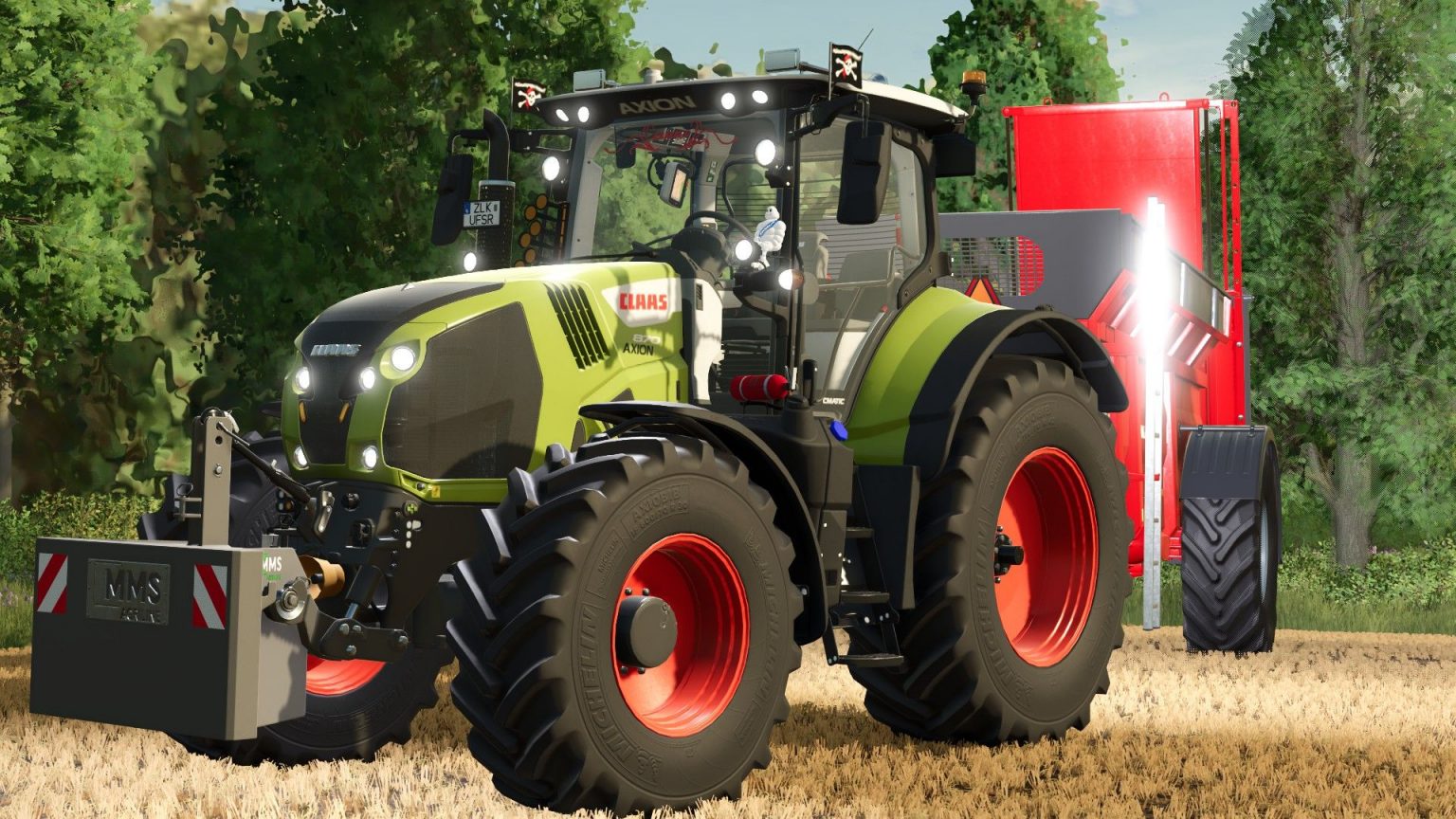 FS25 Claas Axion 800 Édition V1.0.0.0 Mod | FS25 Mods / FS22 Mods