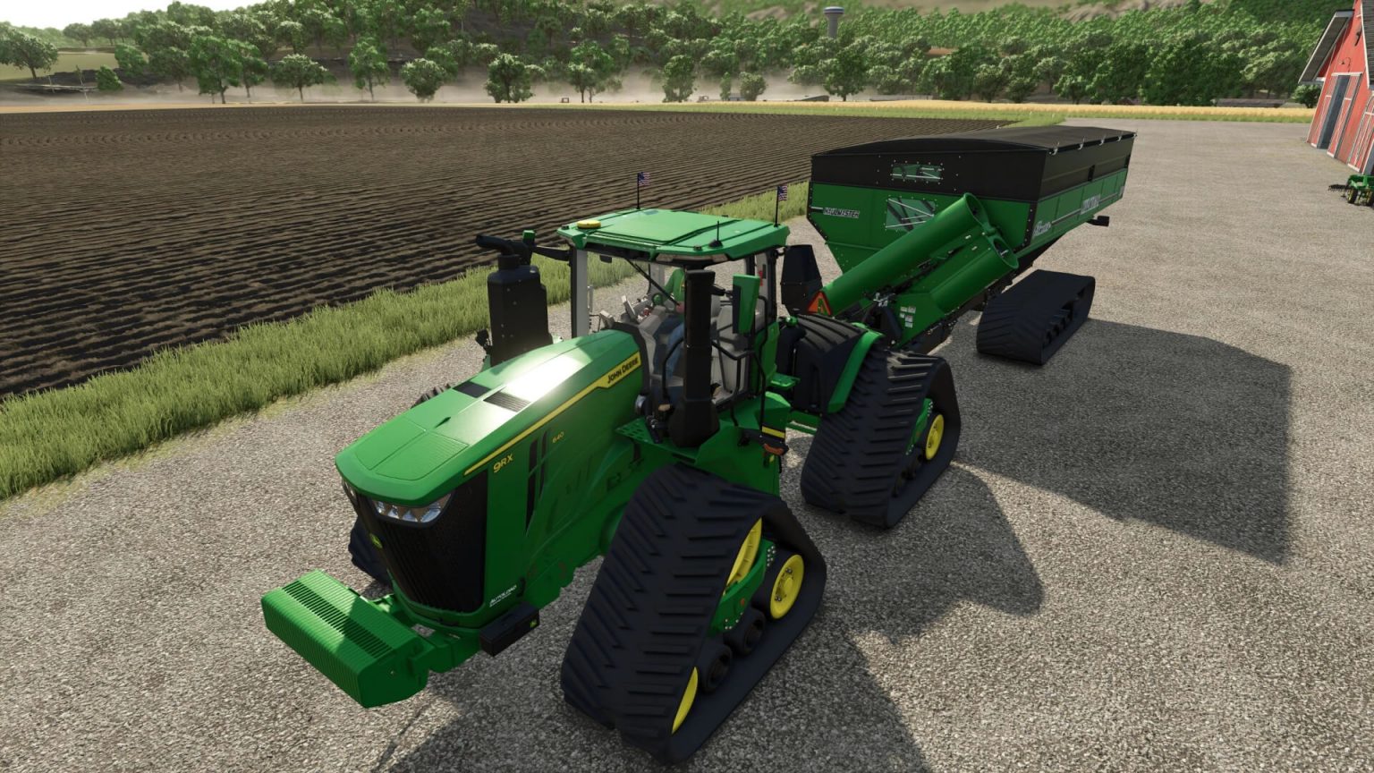 FS25 John Deere 9R/9RX Personnalisé v1.0.0.0 Mod | FS25 Mods / FS22 Mods