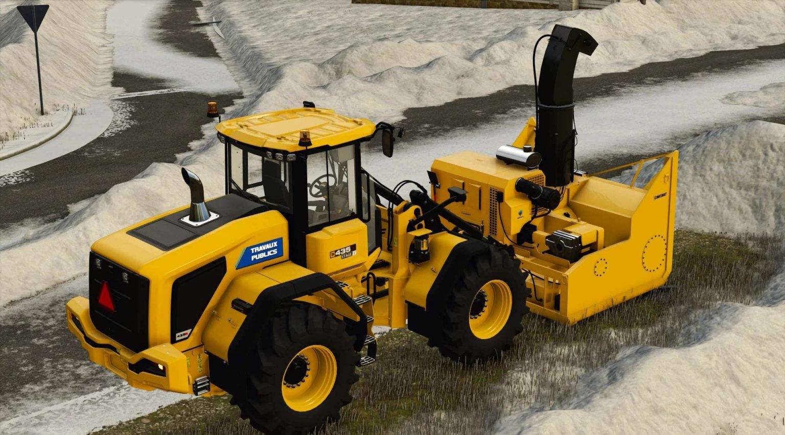 FS25 Souffleuse à neige Contant v1.0.0.0 Mod | FS25 Mods / FS22 Mods