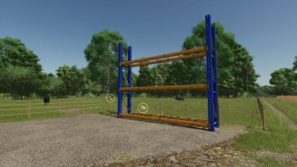 FS25 Racks de stockage V1.0.0.0 Mod | FS25 Mods / FS22 Mods