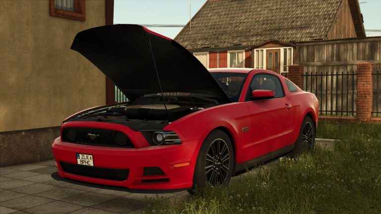 Ford Mustang V1.1.0.0 2013-2014 Mod | FS25 Mods / FS22 Mods