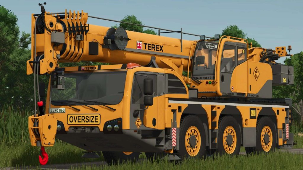 FS25 Grue Terex 3160 v1.0.0.0 Mod | FS25 Mods / FS22 Mods