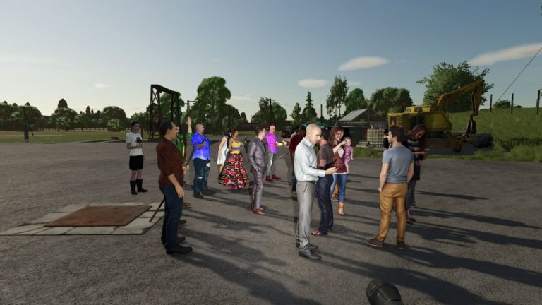 FS25 Pack de personnes plaçables V1.0.0.0 Mod | FS25 Mods / FS22 Mods