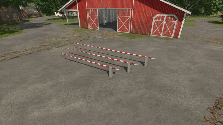 FS25 Paquet de barrière V1.0.0.0 Mod | FS25 Mods / FS22 Mods