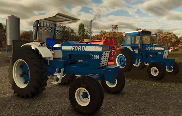 FS25 Tracteurs Ford séries 8000-9600 v1.0.0.0 Mod | FS25 Mods / FS22 Mods