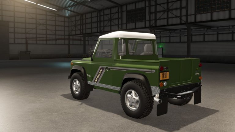 Land Rover Defender TD5 BETA 2 v1.0.0.0 Mod | FS25 Mods / FS22 Mods
