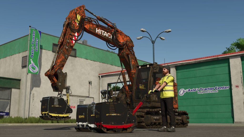 FS25 Hitachi 135 V1.1.0.0 Mod | FS25 Mods / FS22 Mods