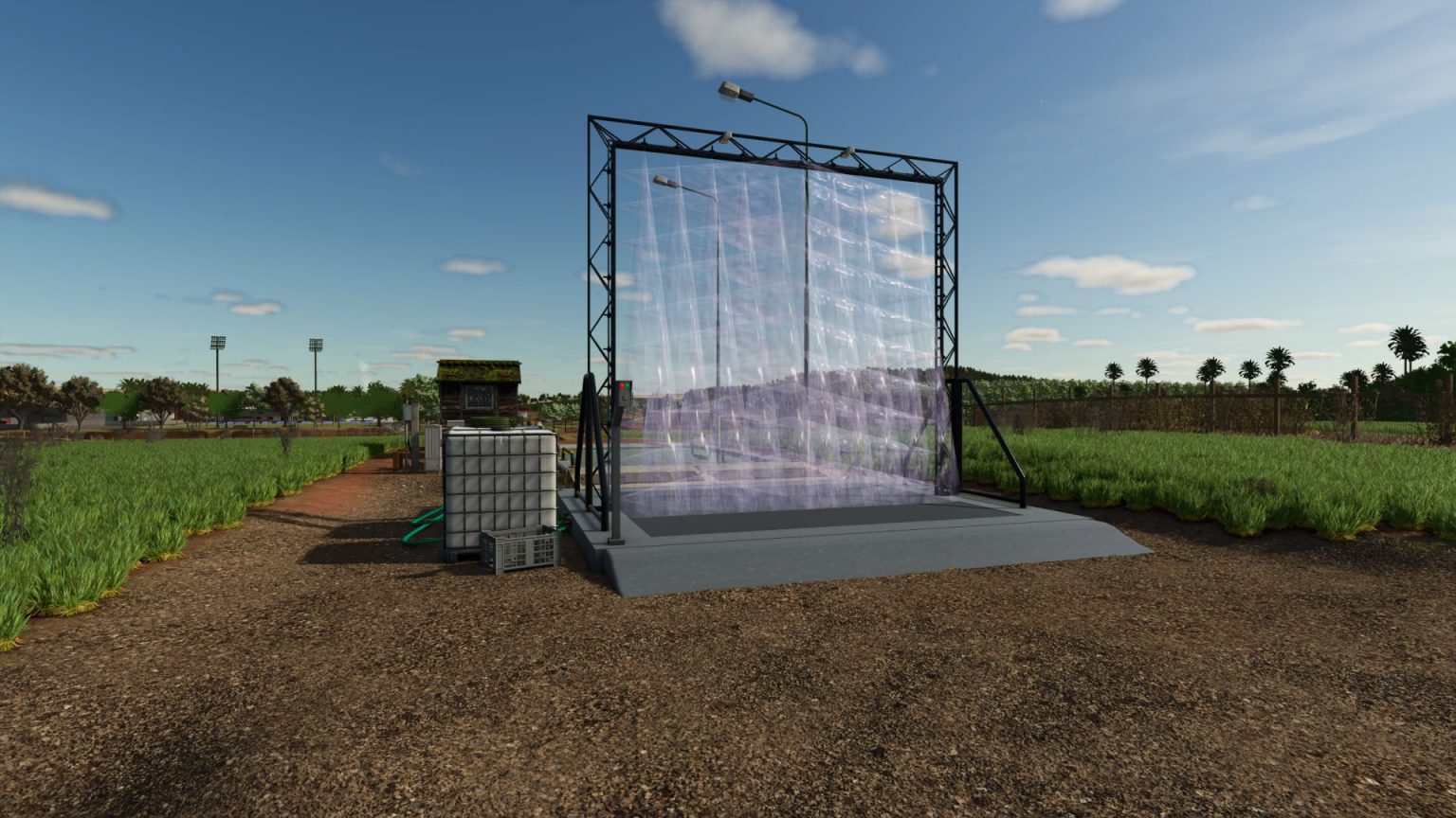 FS25 Sas de désinfection V1.0.0.0 Mod | FS25 Mods / FS22 Mods