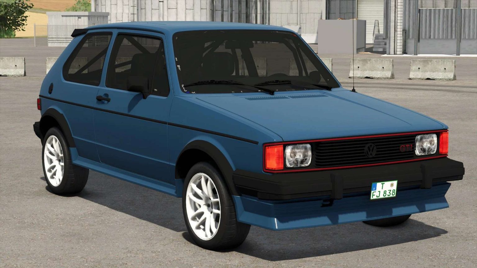 FS25 Volkswagen Rabbit GTI MK1 1984 v1.0.0.0 Mod | FS25 Mods / FS22 Mods