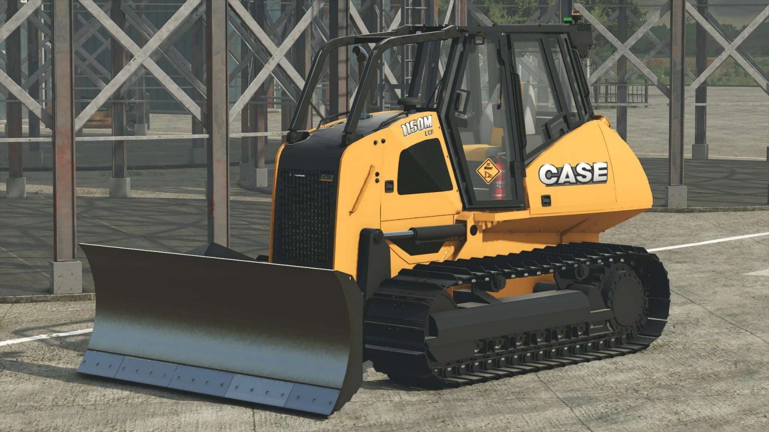 FS25 Bulldozer à chenilles Case 1150M v1.0.0.0 Mod | FS25 Mods / FS22 Mods