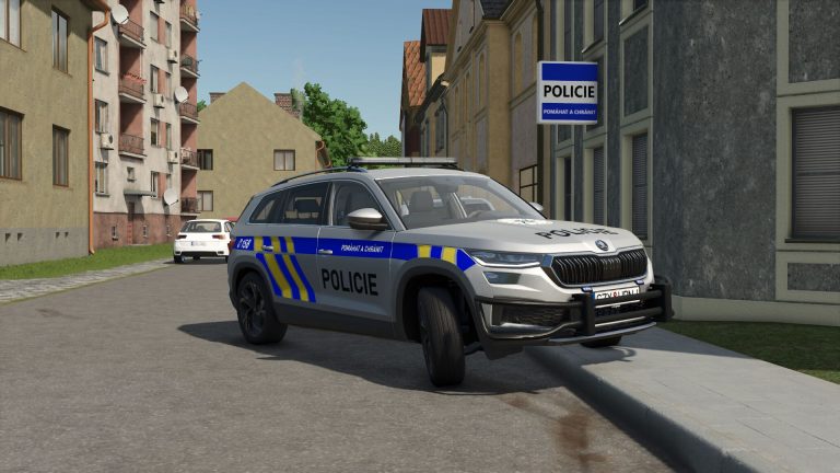 FS25 Skoda Kodiaq (police tchèque) V1.0.0.0 Mod | FS25 Mods / FS22 Mods