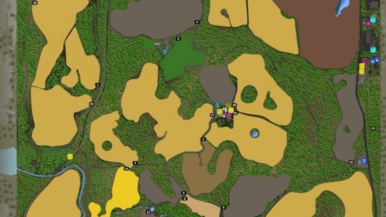 FS25 Carte de Rio Bonito v1.0.0.0 Mod | FS25 Mods / FS22 Mods