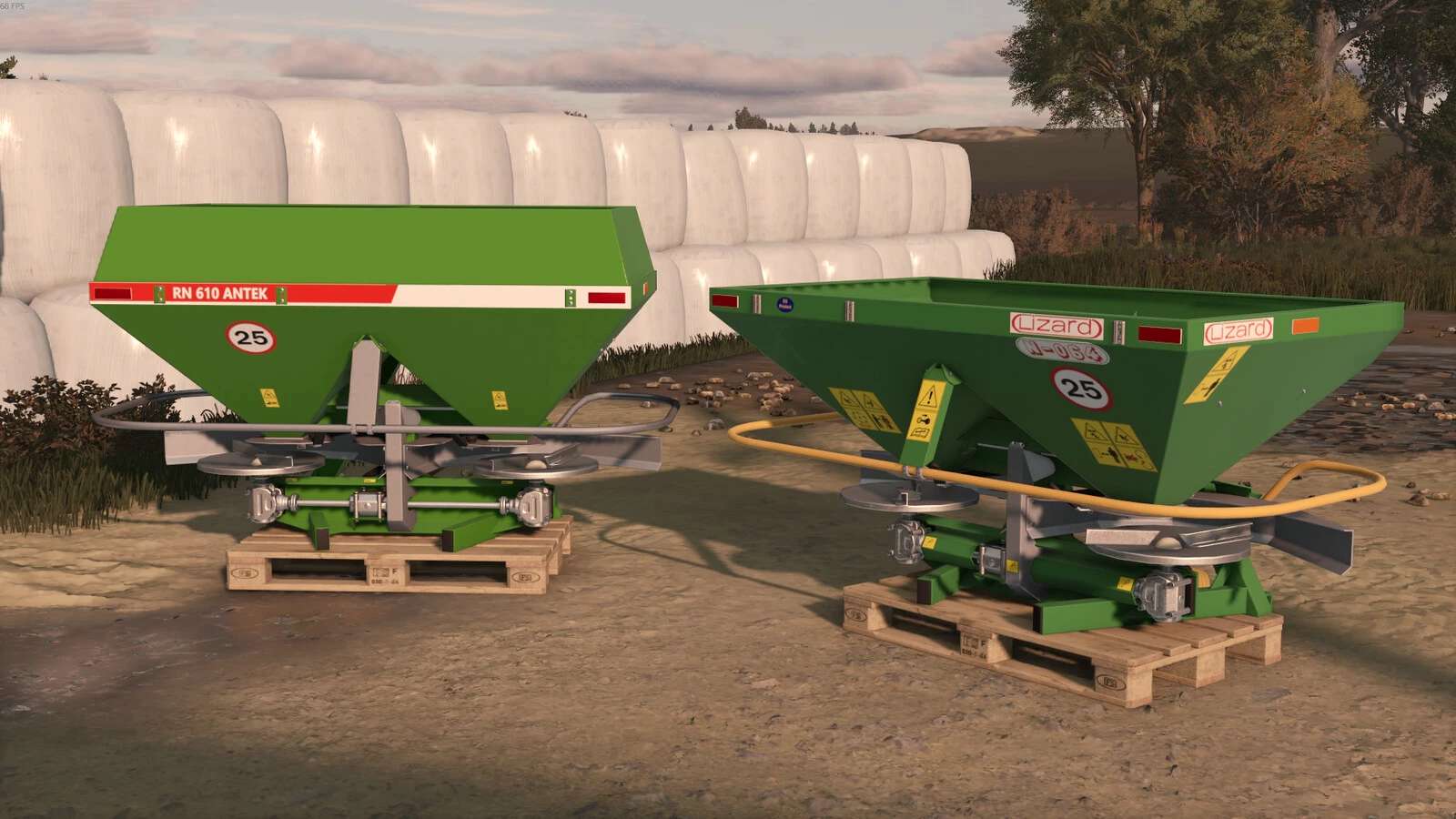 FS25 Lézard RN 610 / N-064 Antek v1.0.0.0 Mod | FS25 Mods / FS22 Mods