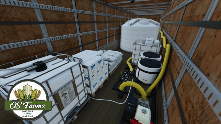 FS25 Remorque pulvérisateur Fruehauf Van Trailer v1.0.0.0 Mod | FS25 ...