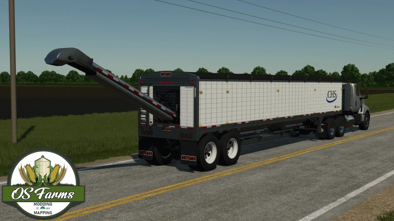 FS25 Timpte F4000 Fertilizer tender v1.0.0.0 Mod | FS25 Mods / FS22 Mods